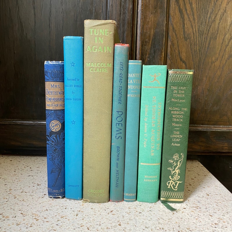 Beautiful Old Books - Etsy