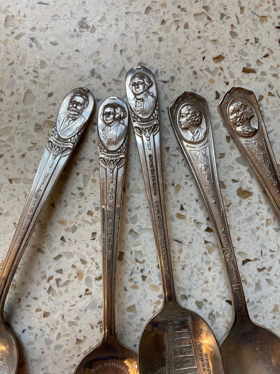 Famous People Spoon. Women, Presidential Spoon. Memorabilia Spoons ...
