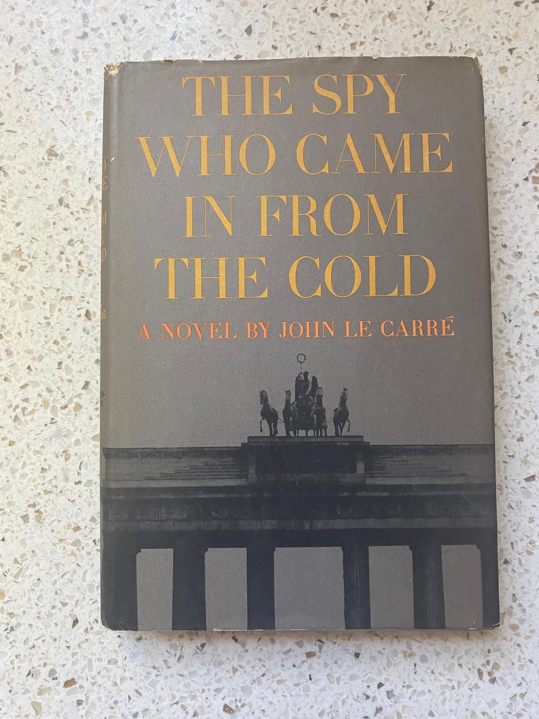 Spy Came in From Cold Book. John Lecarre Spy Novel. 1st Edition Book. Paper Book Jacket. 1963 ...