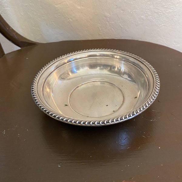 Silver Nut Bowl - Etsy