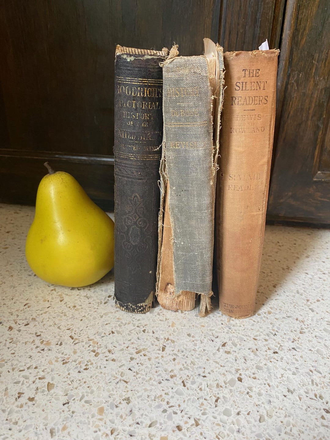 Antique Textbook. Old History Textbook. Old School Reader. Alabama ...
