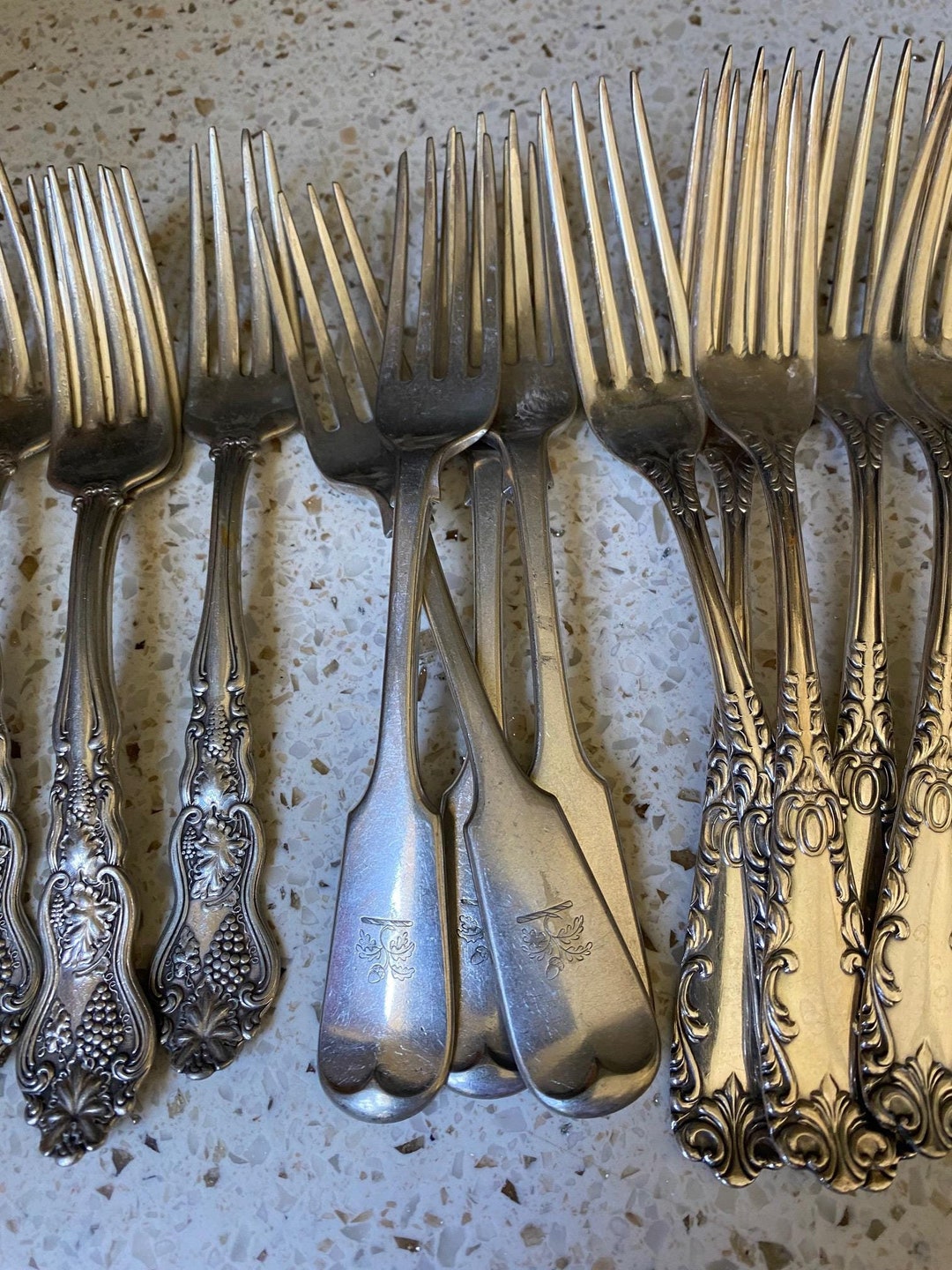 Choice Set Silver Plate. Silver Dinner Forks. Choice Silver Forks ...