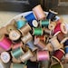 Old Colorful Spools. Many Colors Wood Spools Thread. Buy Few or All. - Etsy