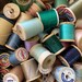 Old Colorful Spools. Many Colors Wood Spools Thread. Buy Few or All. - Etsy
