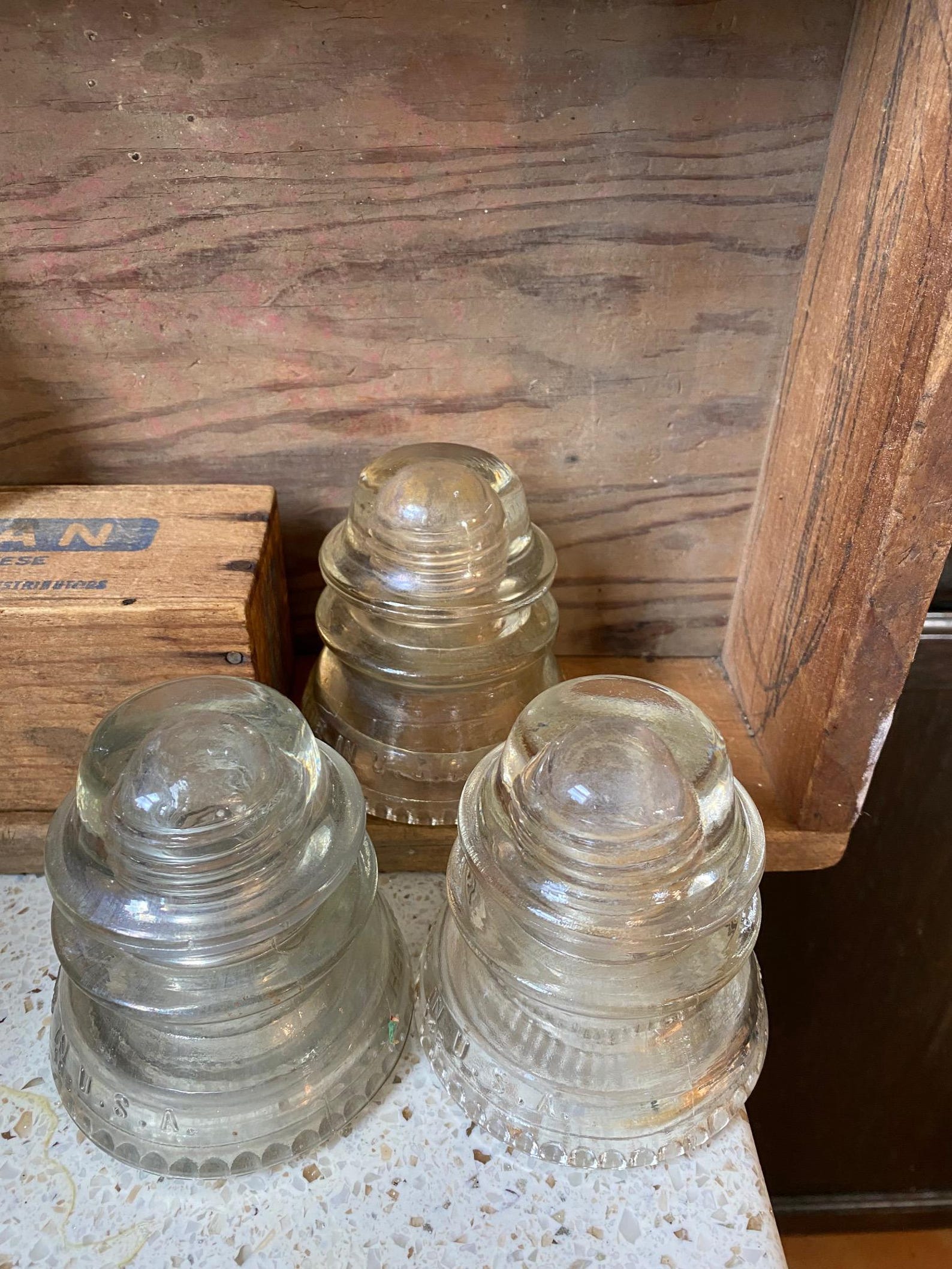 Glass Phone Insulators. Hemingway Insulators. READ Description. Wide ...