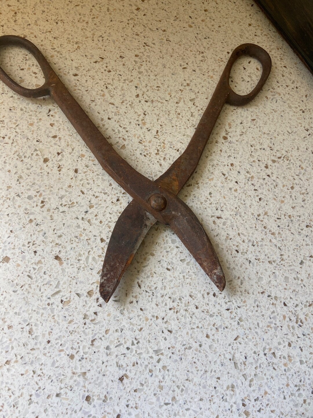 13 Inch Farm Shears. Distressed Farm Scissors. Aged Shears, Clippers ...