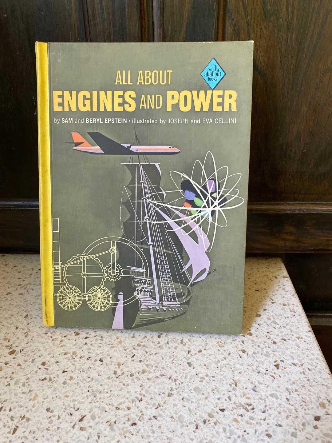 60s Science Textbook. All About Engines and Power Sam Epstein. Green ...