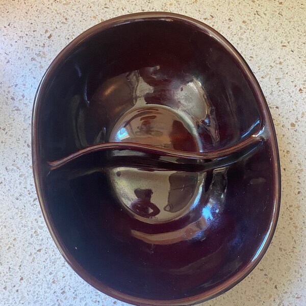 Divided Serving Bowl - Etsy