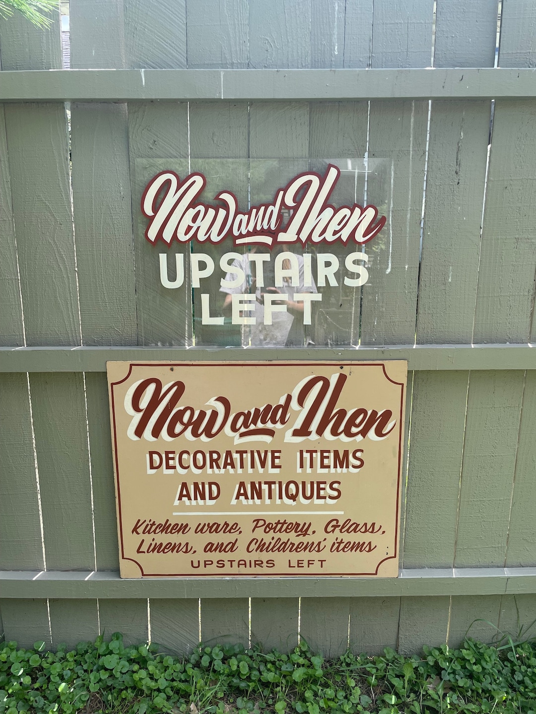 Real Store Signs. Old Antique Store Signs. Used Signs From a Thrift ...