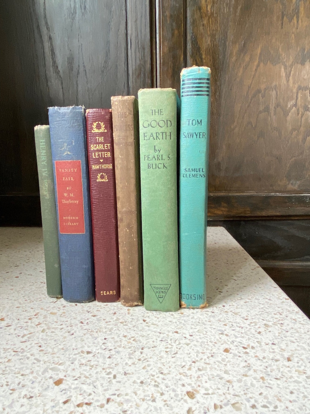 Old Classic Hardbacks. Henry IV, the Princess, Vanity Fair, Scarlet ...