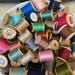 Old Colorful Spools. Many Colors Wood Spools Thread. Buy Few or All. - Etsy