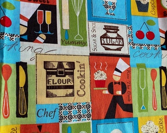 Pickle Fabric What's the Big Dill by Designs by Lisa K Food Cotton ...