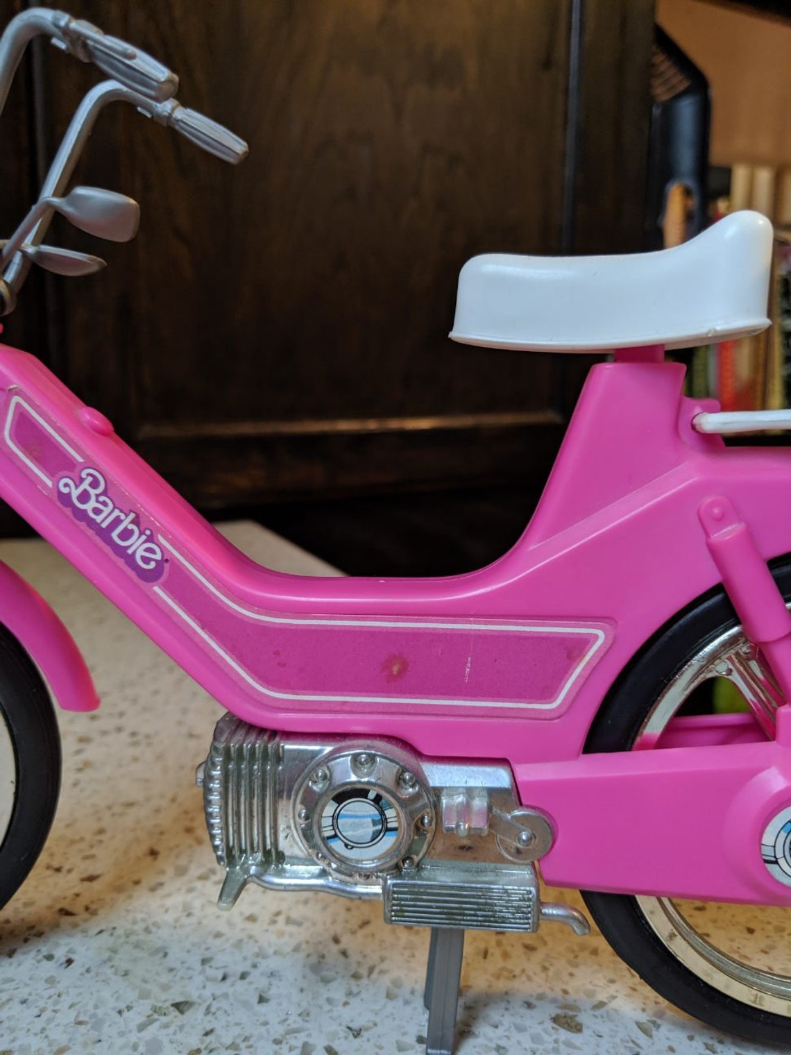 1980s Hot Pink Barbie Bike. Mattel Doll Bicycle With Wicker | Etsy