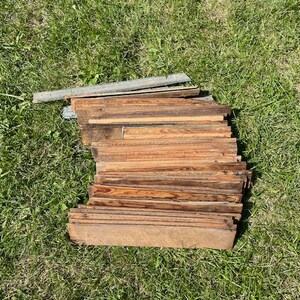 Old Bead Board Pieces. Distressed Bead Board Wood. Buy by the Piece ...