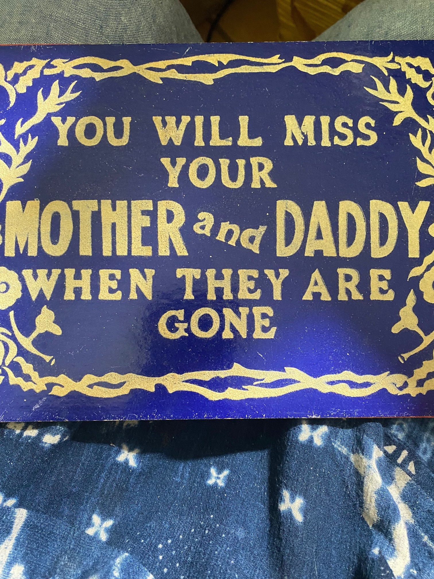 Kitschy Antique Religious Sign. Church/sunday School/florist/funeral ...