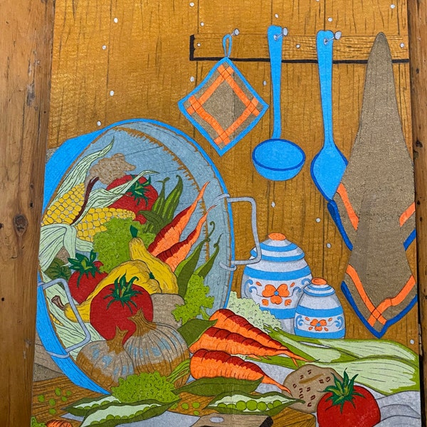 Retro Kitchen Art - Etsy