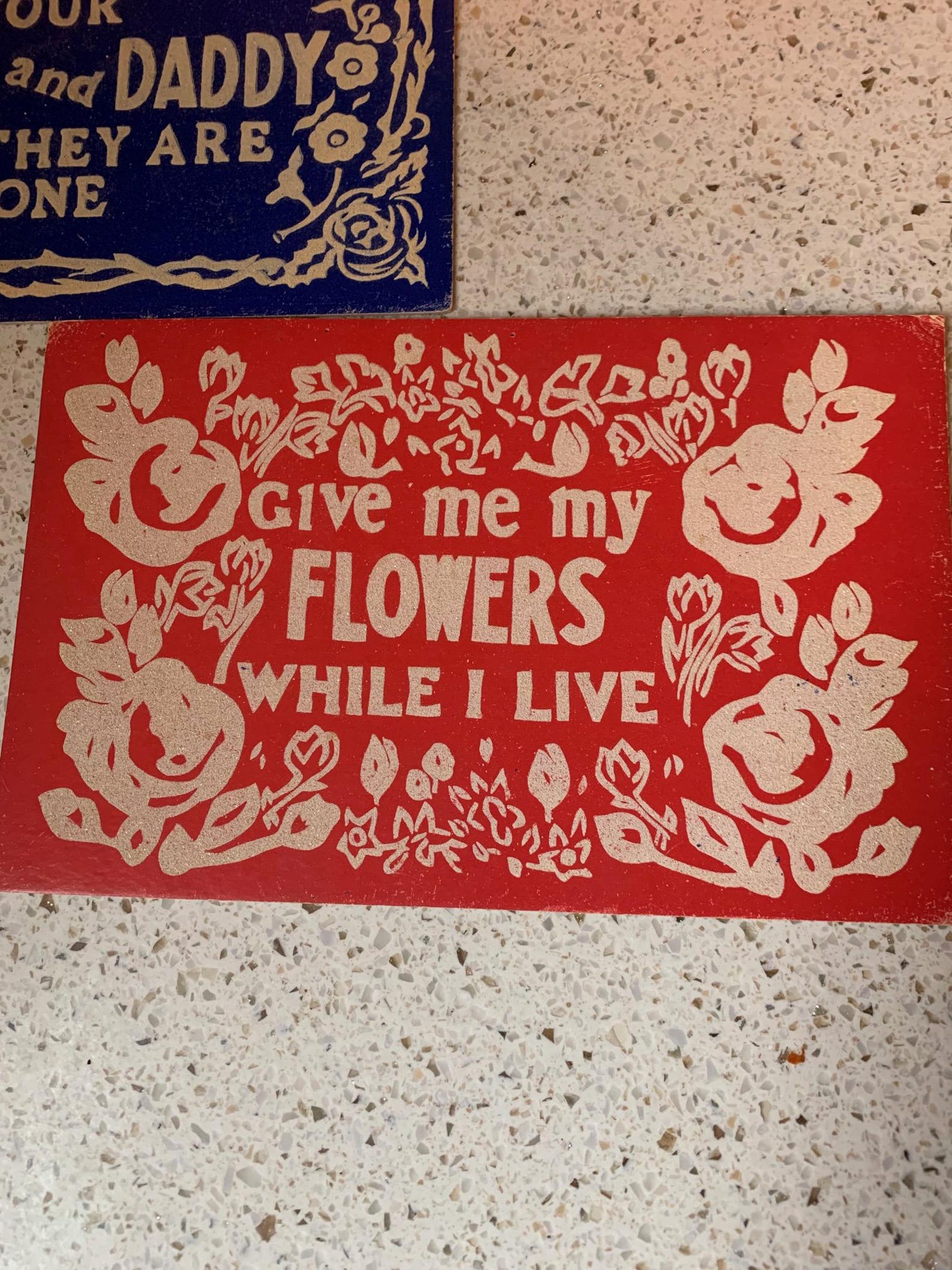 Kitschy Antique Religious Sign. Church/sunday School/florist/funeral ...