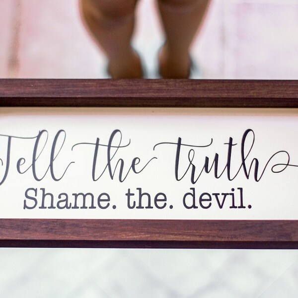 Tell the Truth - Etsy