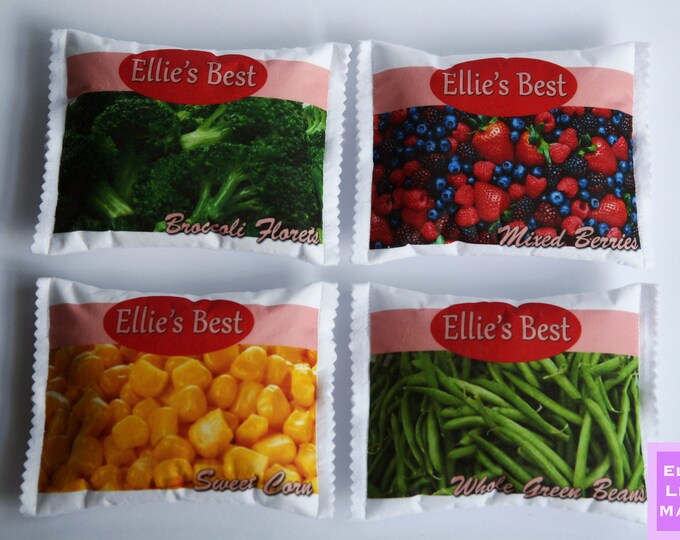 Play Food Set - Toy Food Set - Play Kitchen Food - PERSONALIZED - Felt ...