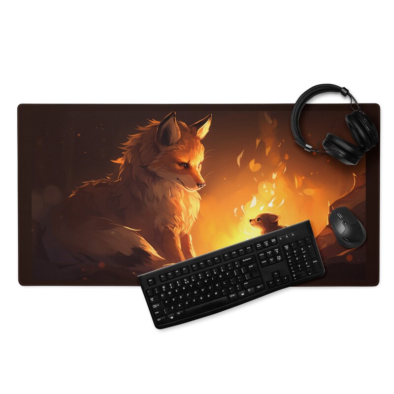 Fox Mouse Pad - Etsy