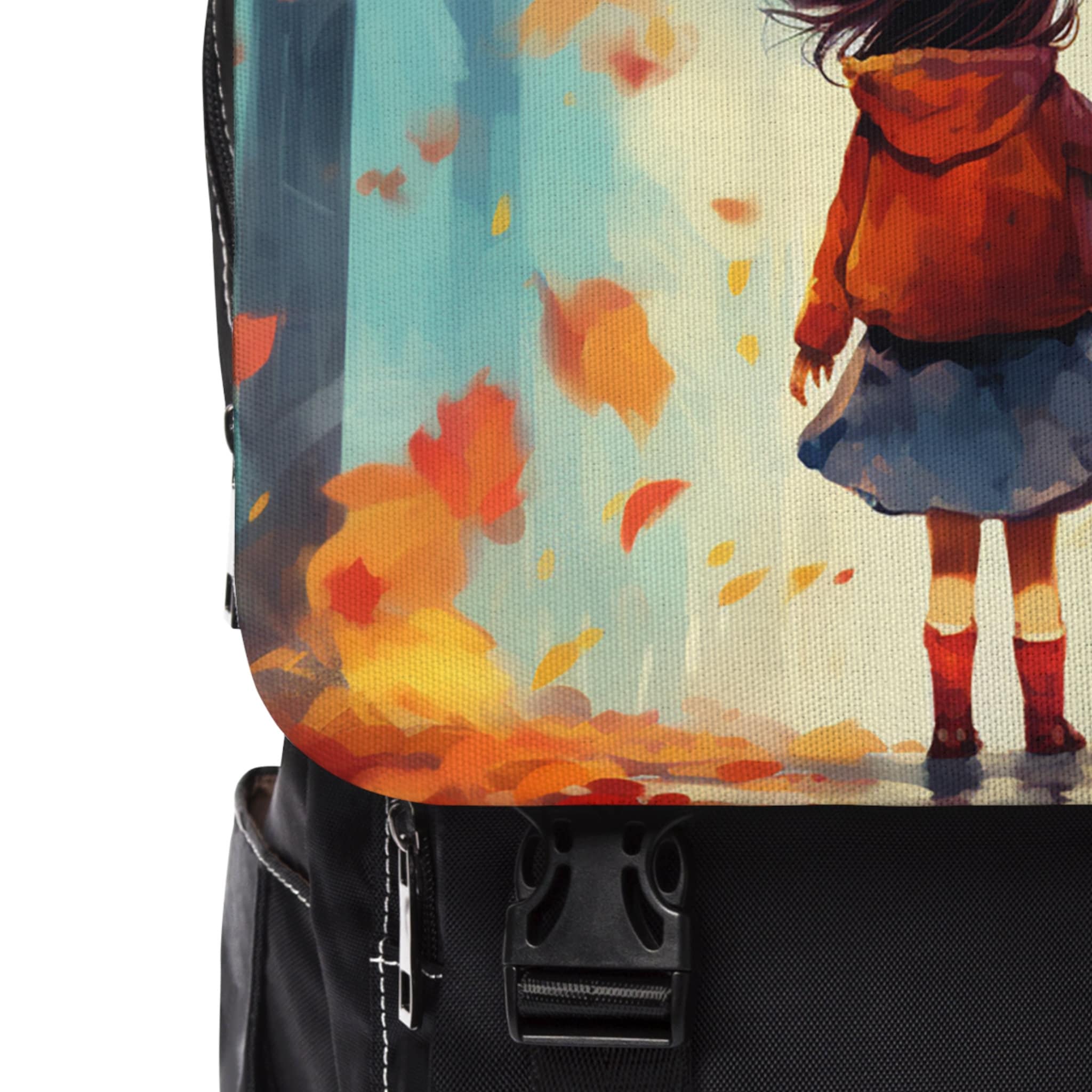 Autumn Rainy Day Backpack, Fall Colors, Gift for Teacher, Durable Back ...