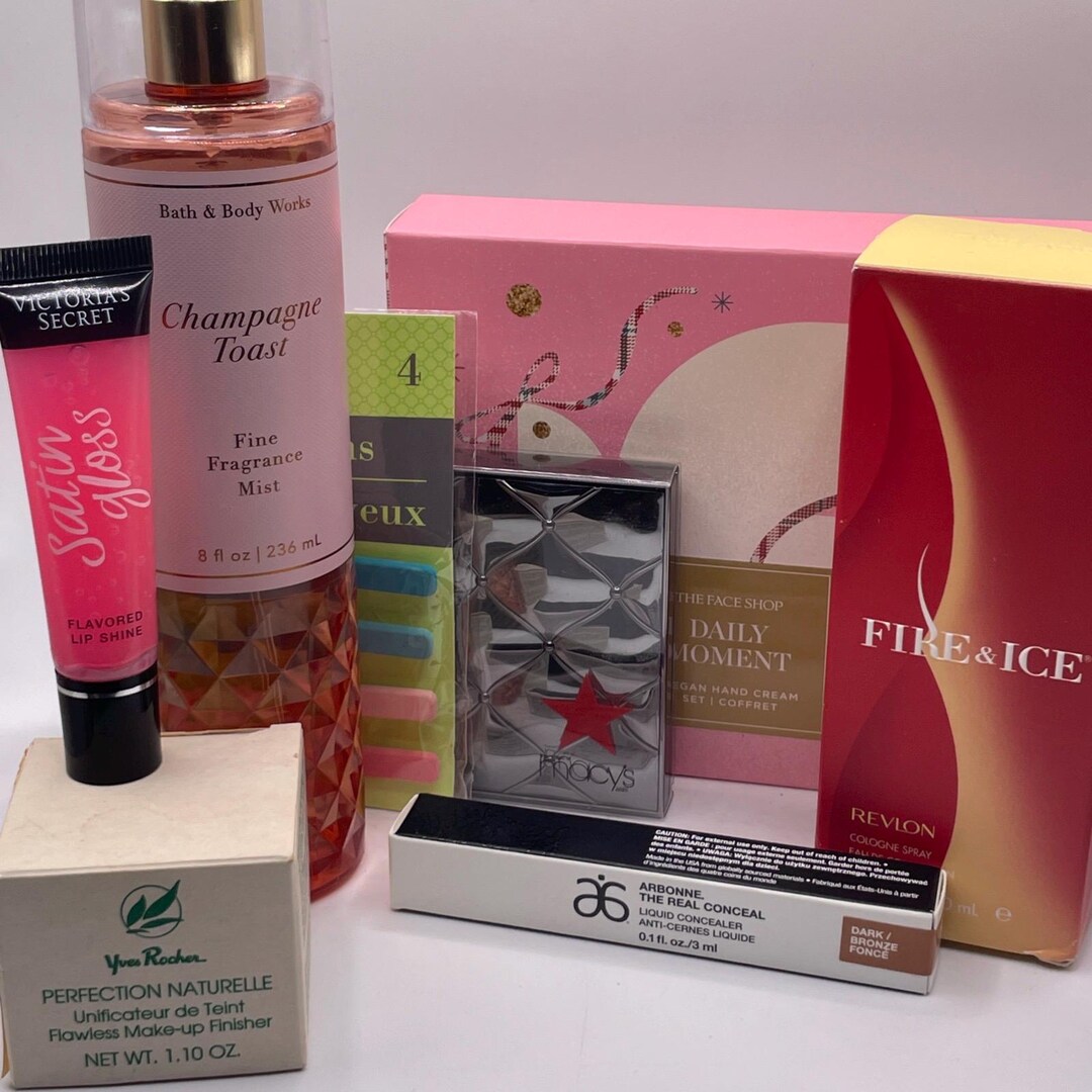 New Makeup Beauty Fragrance Bundle Lot Macys Victoria Secret Arbonne ...