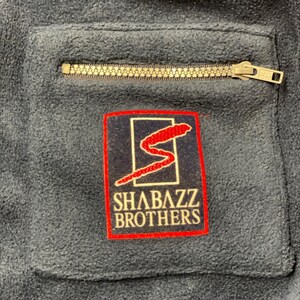 Vintage Shabazz Brothers Colorful Re Blue Full Zip Fleece Sweatshirt ...