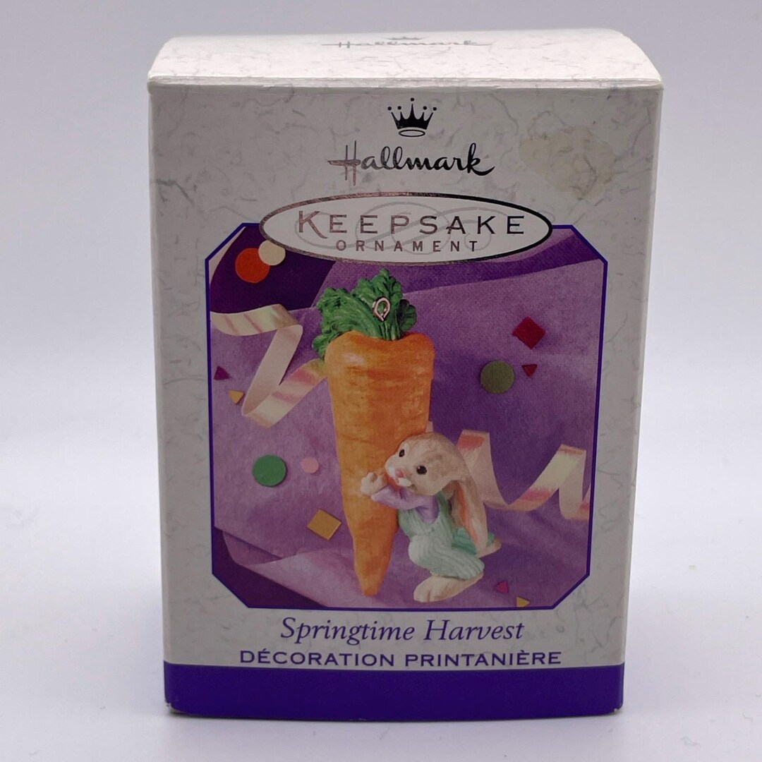 VTG Nib Hallmark Keepsake Easter Ornament 1999 Springtime Harvest ...
