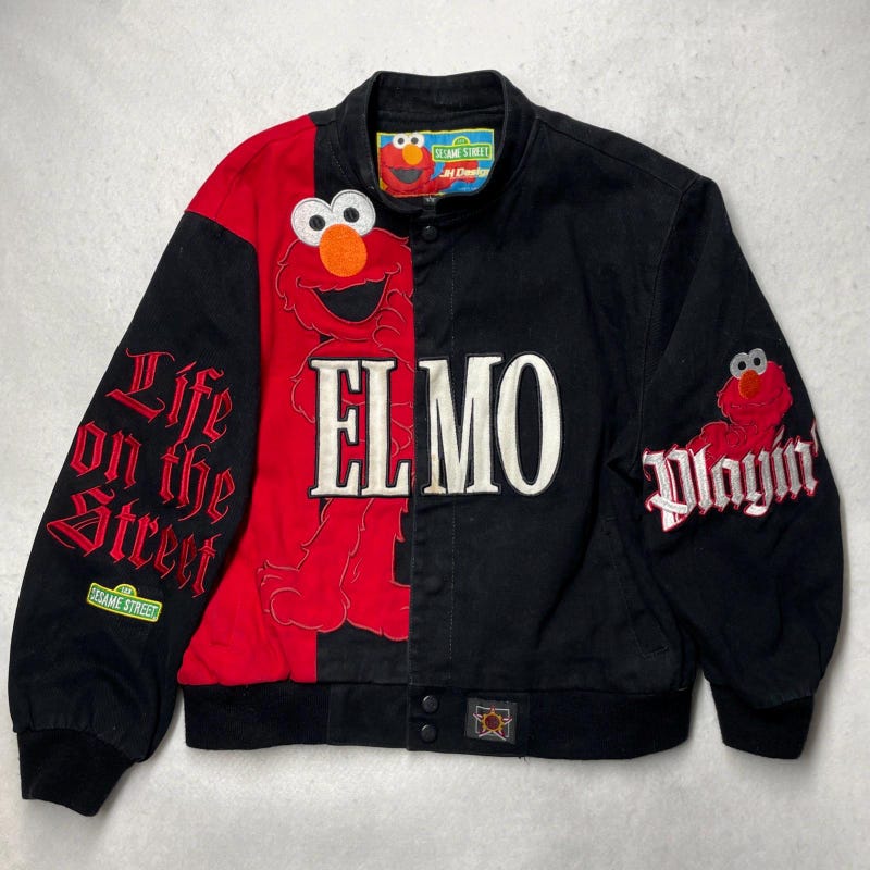 Elmo Jacket - Etsy