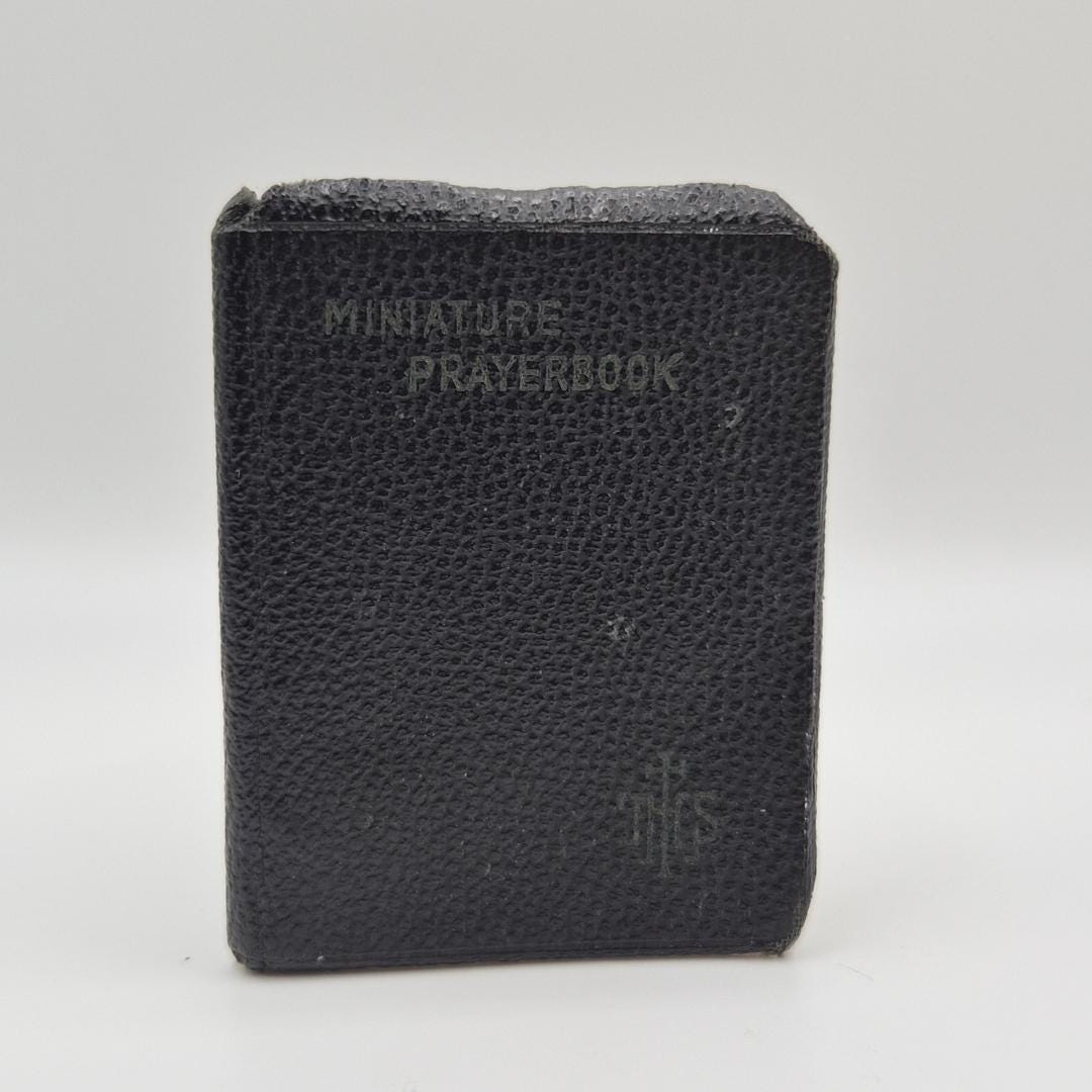 VTG Antique 1929 the Miniature Mini Prayer Book Catholic Piety Pocket ...