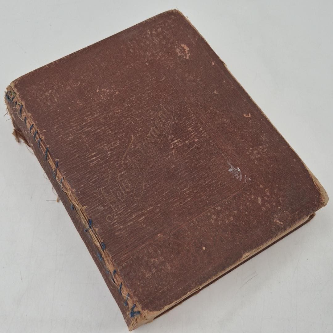 Antique 1890 New Testament Book Holman & Co Bible Well Known Man ...