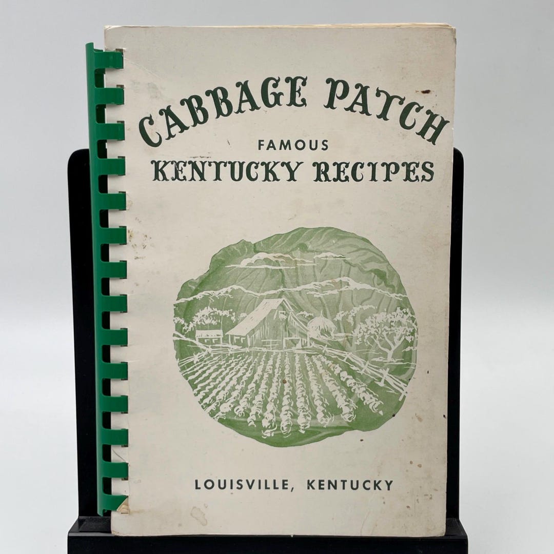 VTG 70s Famous Kentucky Recipes Spiral Cookbook Cabbage Patch ...