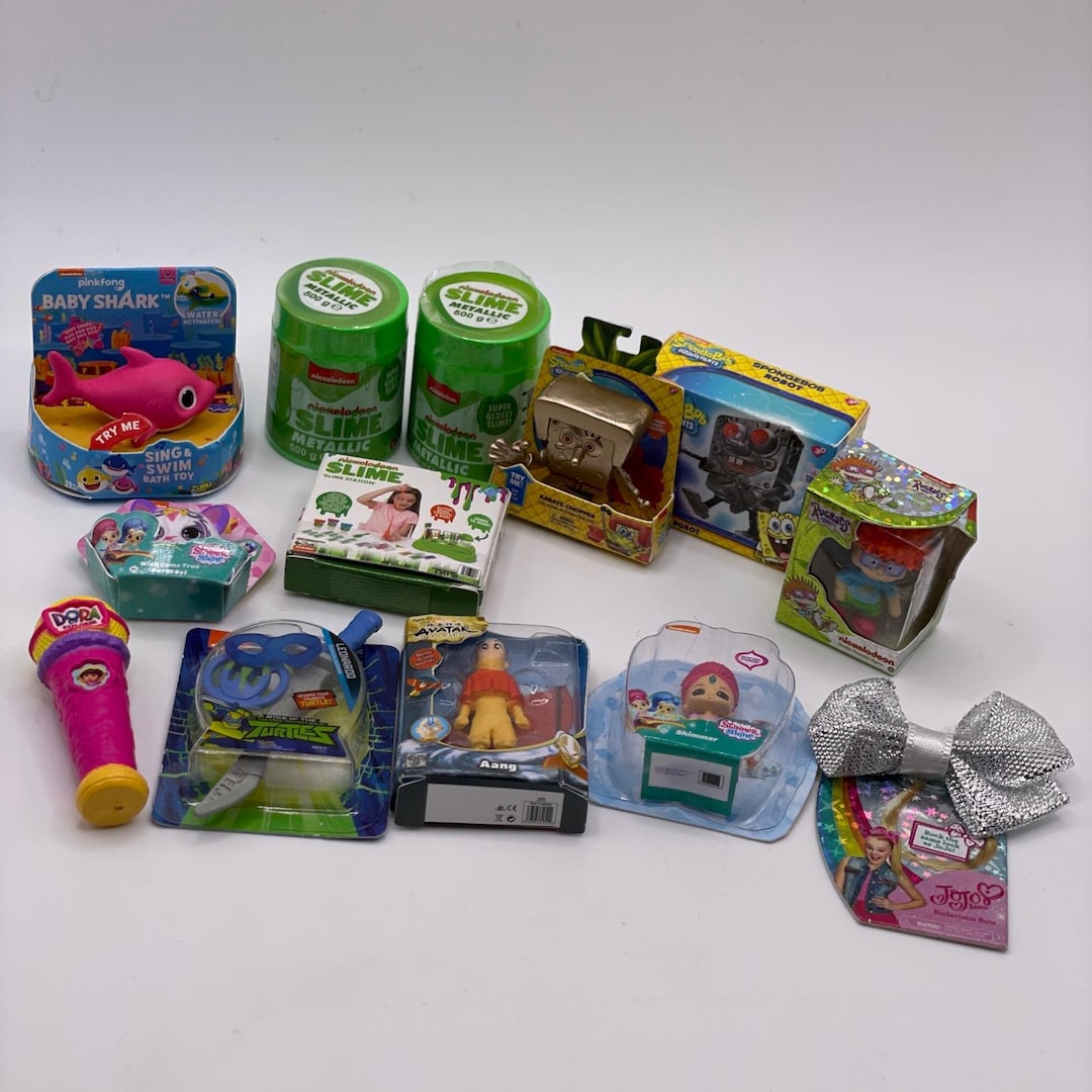 Zuru Mini Brands Toy Nickelodeon Rugrats Spongebob Dora Slime Shark ...