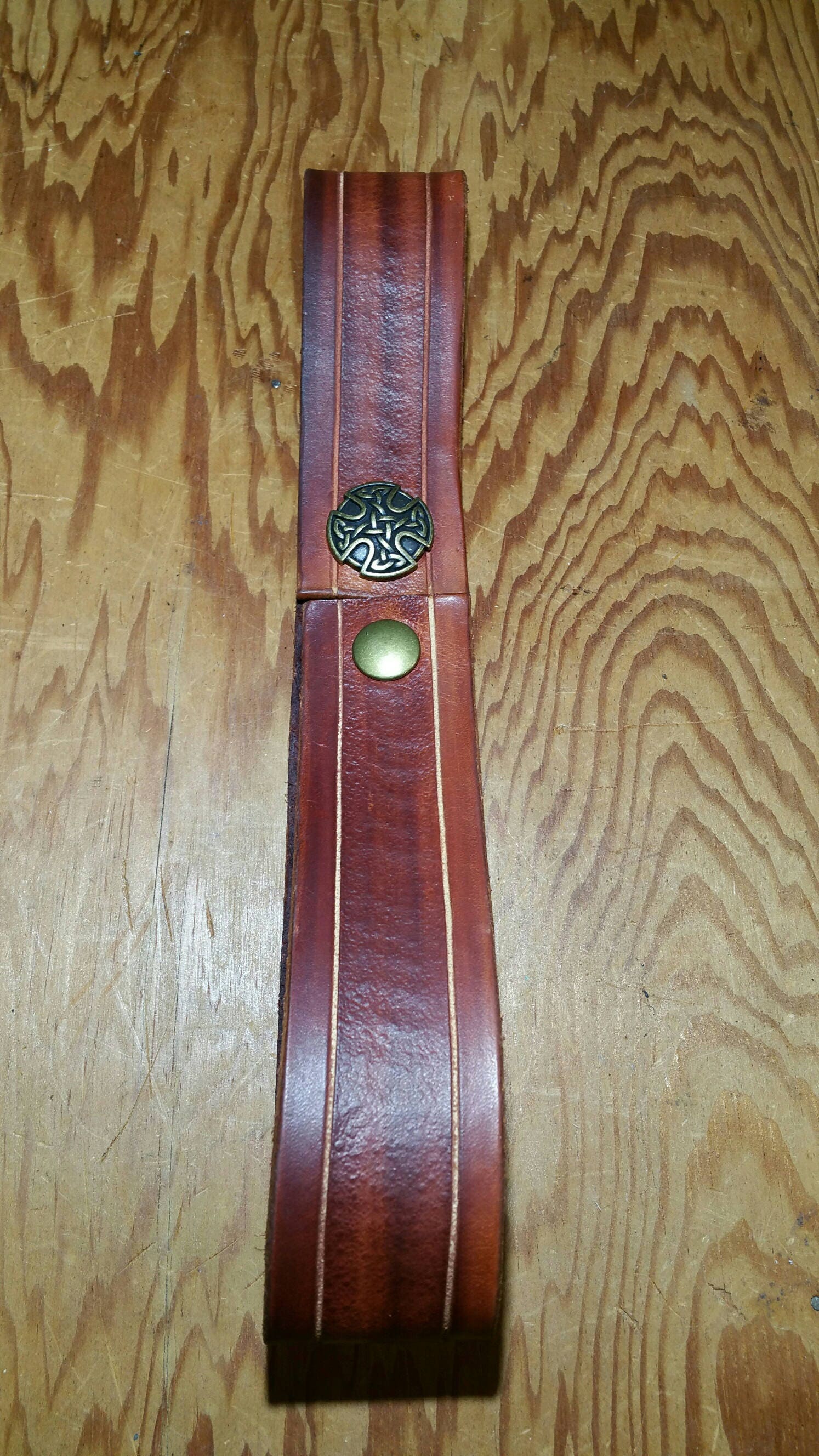 Buy Custom Handmade Leather Tankard Strap With Glass Included Made in ...