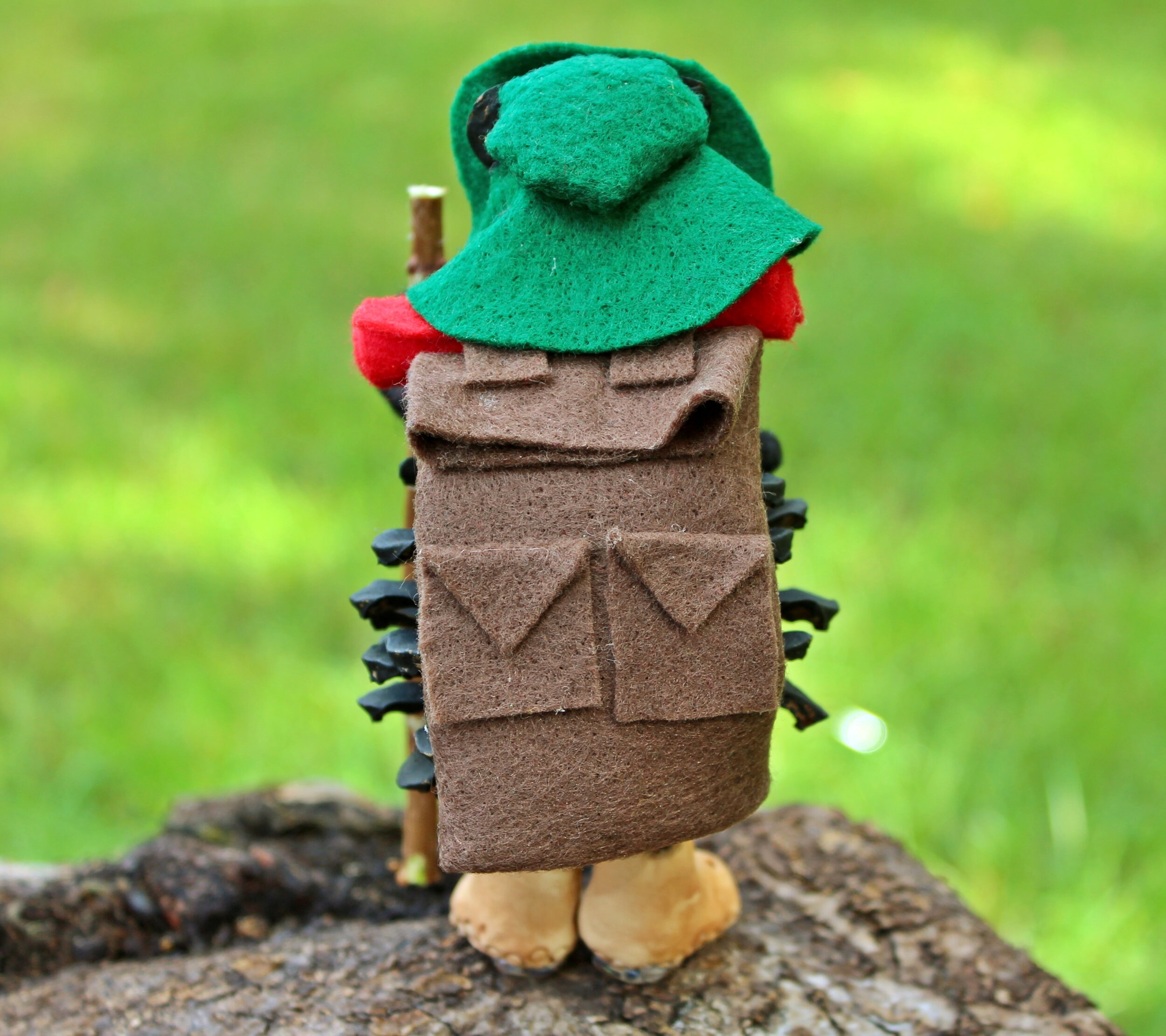 Hiking Black Bear Figurine, ADK 46R, Gift for a Hiker, Adirondack Black ...