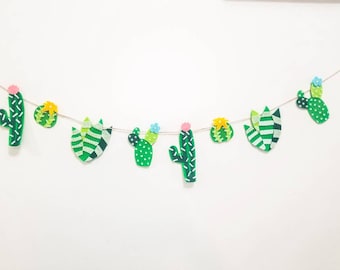 Cactus Bunting Banner - Etsy