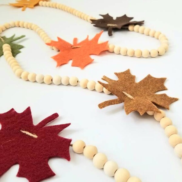 Fall Leaf Banner - Etsy