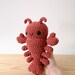 PATTERN/INSTRUCTIONS Lobster, Amigurumi Pattern, Lobster Pattern ...