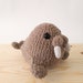 PATTERN/INSTRUCTIONS Walrus, Amigurumi Pattern, Walrus Pattern, Crochet ...