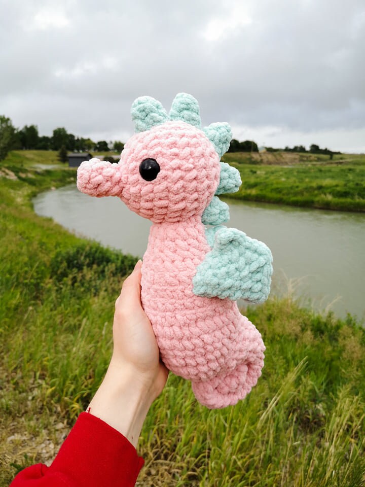 PATTERN/INSTRUCTIONS Seahorse Seahorse Pattern Sandy the | Etsy