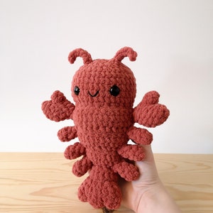 PATTERN/INSTRUCTIONS Lobster, Amigurumi Pattern, Lobster Pattern ...
