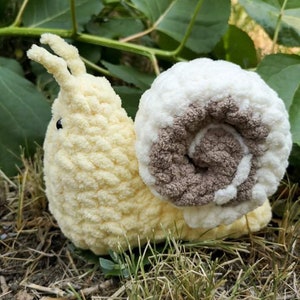 PATTERN/INSTRUCTIONS Snail, Snail Pattern, Shelley the Snail, Snail ...