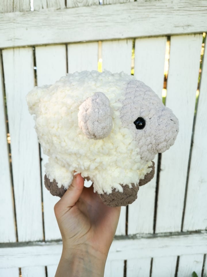 PATTERN/INSTRUCTIONS Sheep Sheep Pillow Pattern Cute Sheep | Etsy