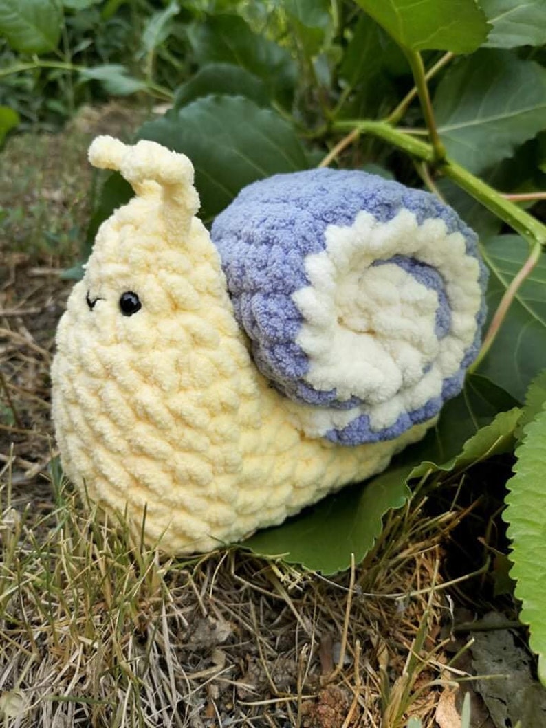PATTERN/INSTRUCTIONS Snail Snail Pattern Shelley the Snail - Etsy