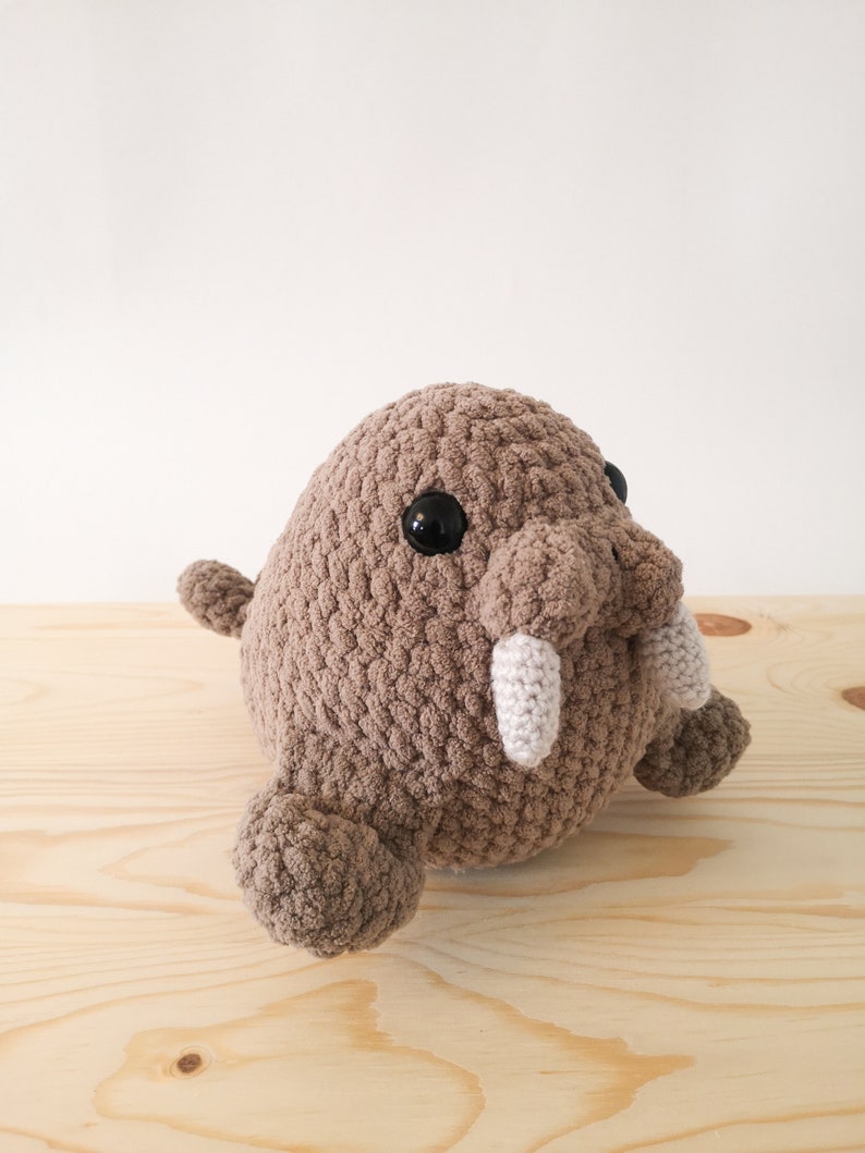 PATTERN/INSTRUCTIONS Walrus Amigurumi Pattern Walrus - Etsy