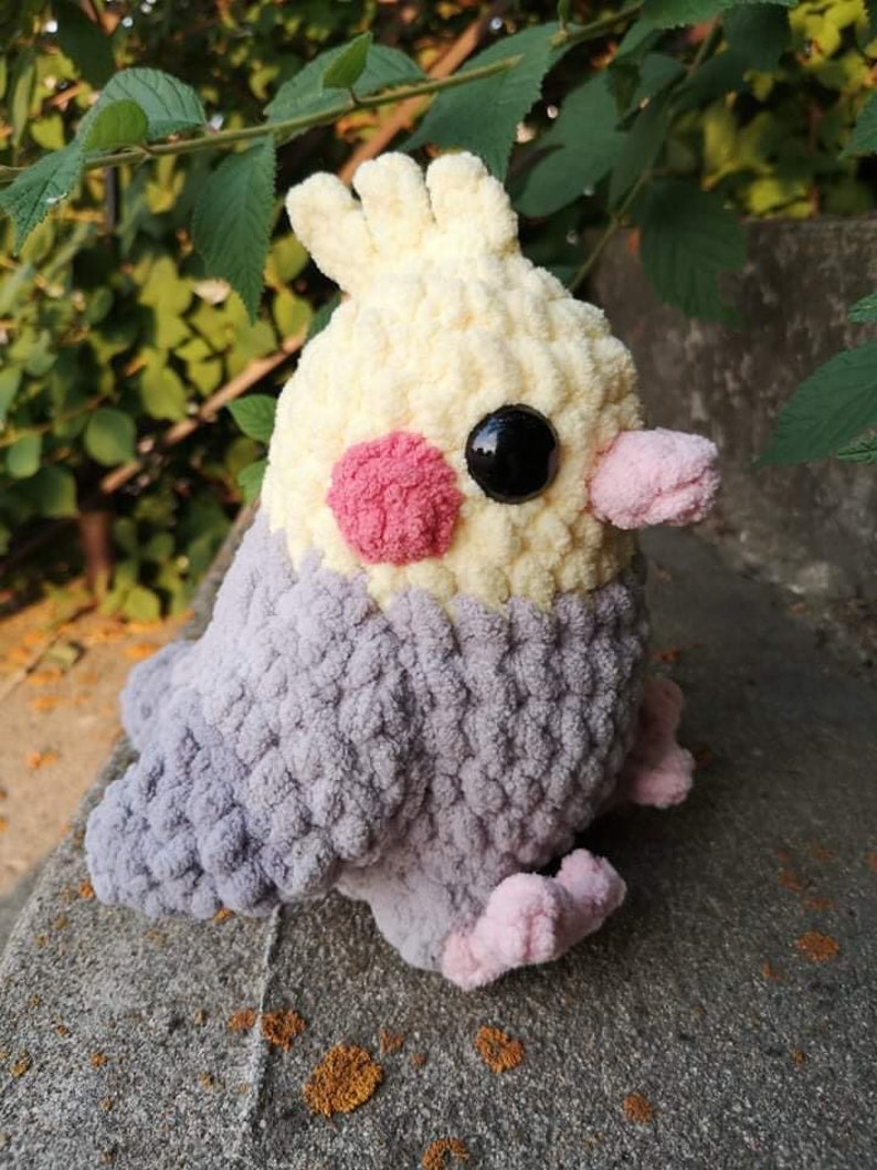 PATTERN/INSTRUCTIONS Cockatiel Bird Pattern Charlie the - Etsy