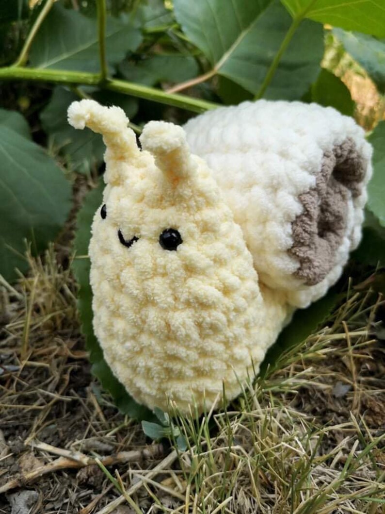 PATTERN/INSTRUCTIONS Snail Snail Pattern Shelley the Snail - Etsy