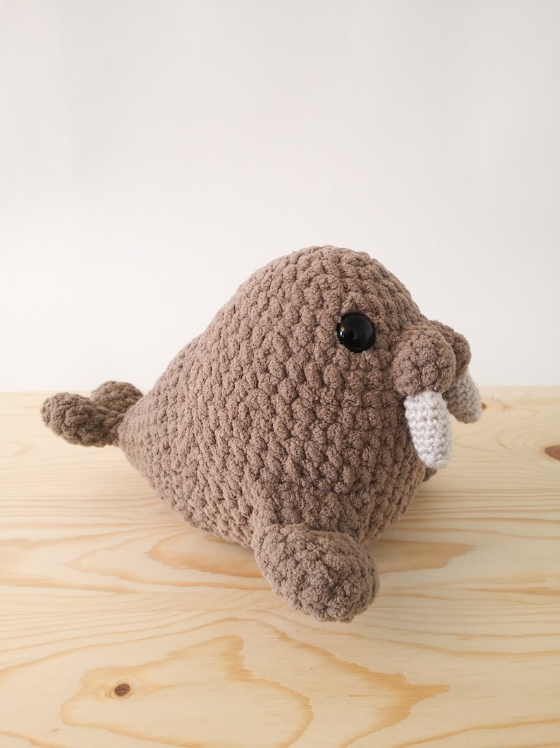 PATTERN/INSTRUCTIONS Walrus Amigurumi Pattern Walrus - Etsy