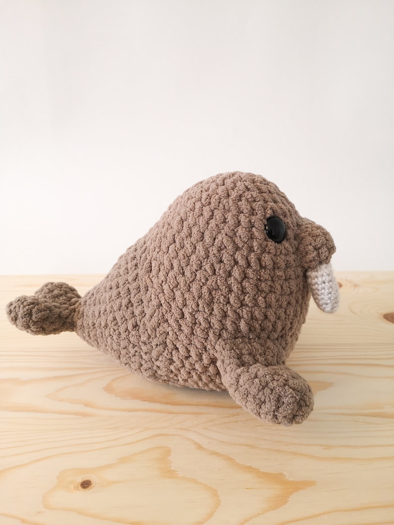 PATTERN/INSTRUCTIONS Walrus Amigurumi Pattern Walrus - Etsy