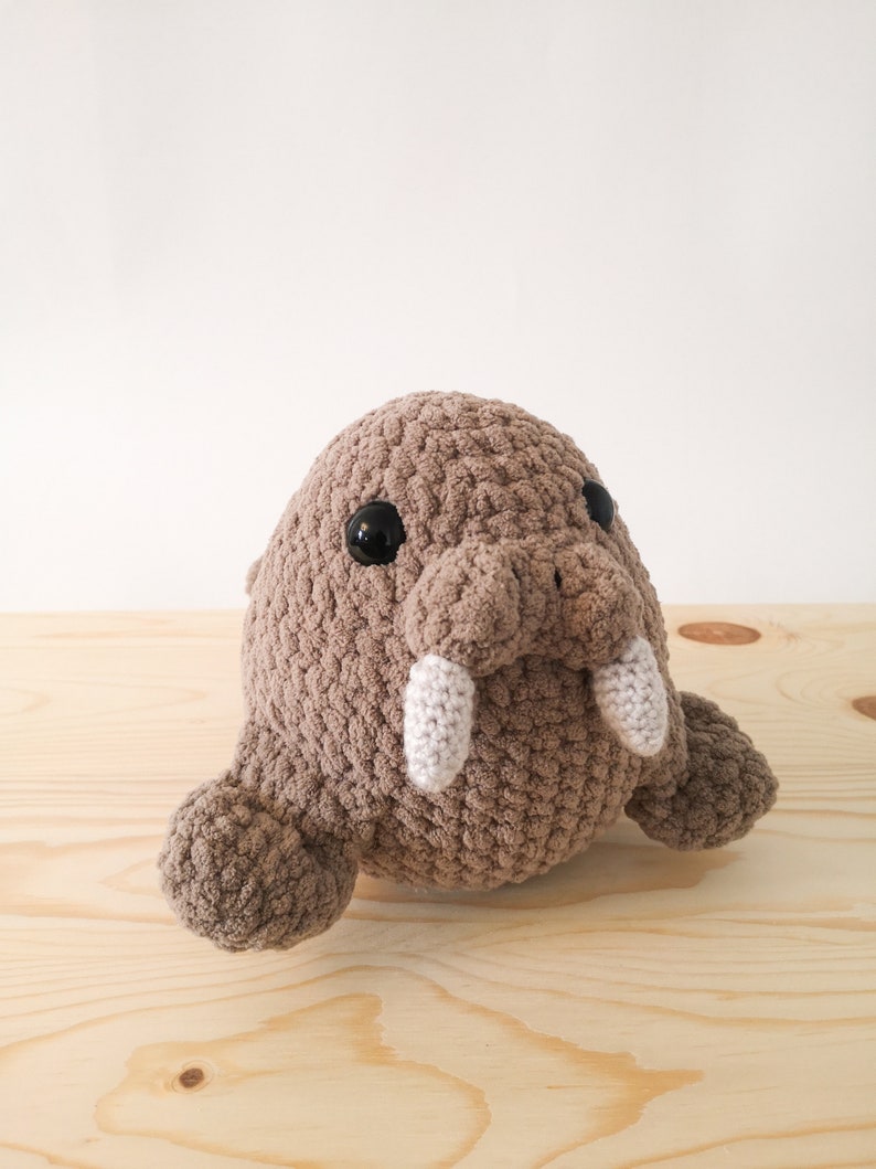 PATTERN/INSTRUCTIONS Walrus Amigurumi Pattern Walrus - Etsy